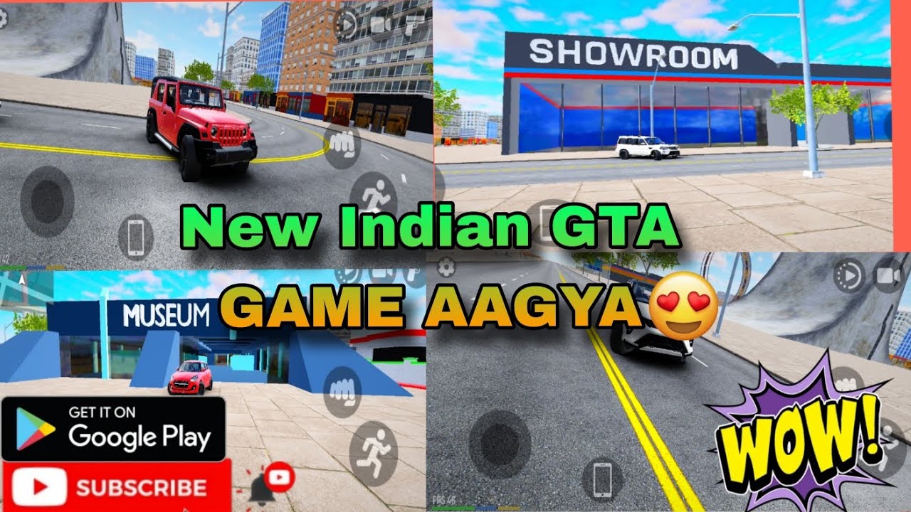 FINALLY NEW INDIAN GTA 5 GAME LAUNCH HO GAYA 😍 HIGH GRAPHICS AND OPEN ...