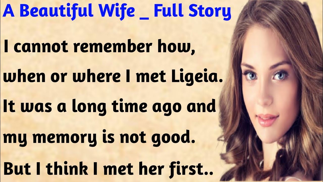 Learn English Through Story Level 4 A Beautiful Wife Full Story learn-english-through-story-level-4-a-beautiful-wife-full-story
