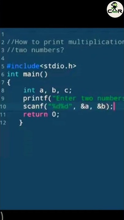 1 C Programing 🎯 Exercise C Programing Tutorial Shorts Clanguage Coding Cpp Tutorial