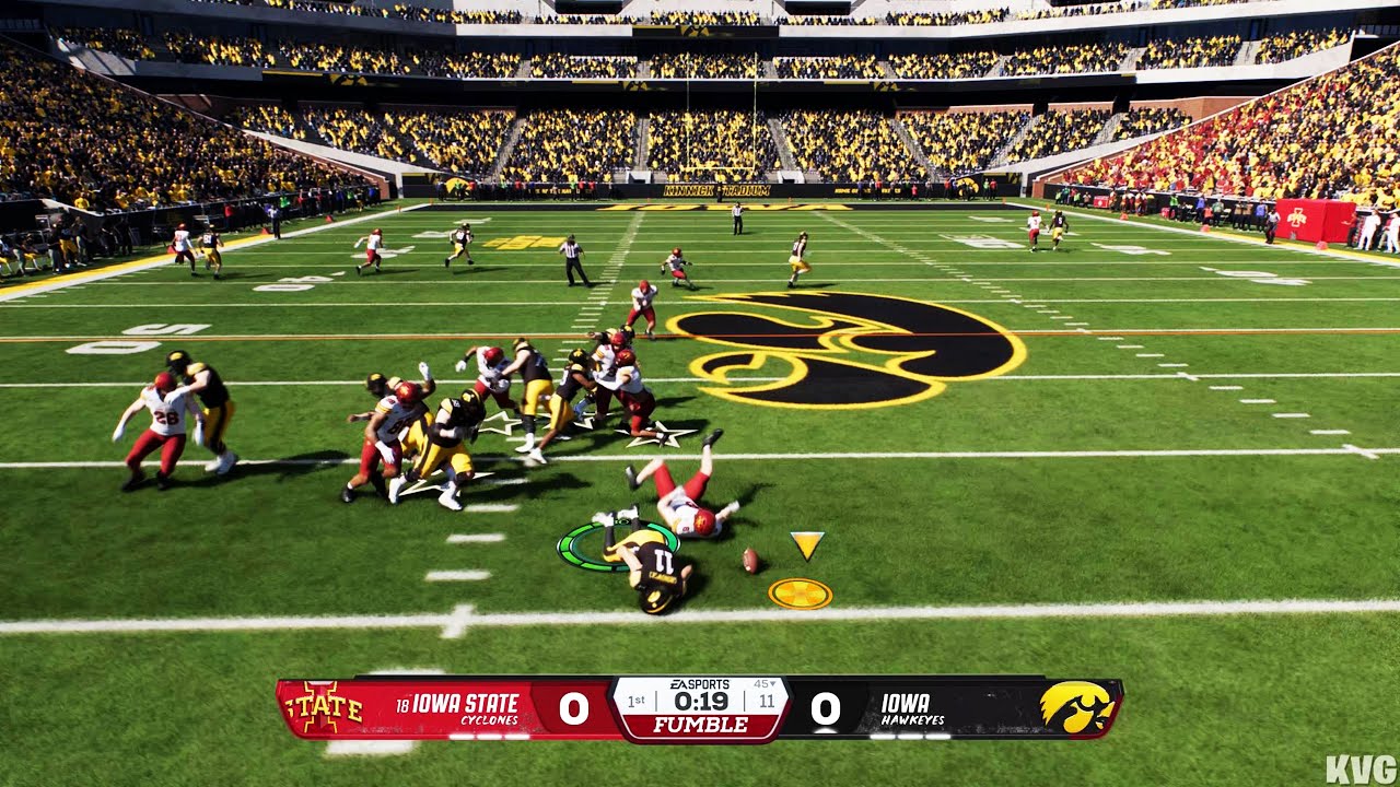 College Football 26 - Iowa State Cyclones vs Iowa Hawkeyes - Gameplay ...