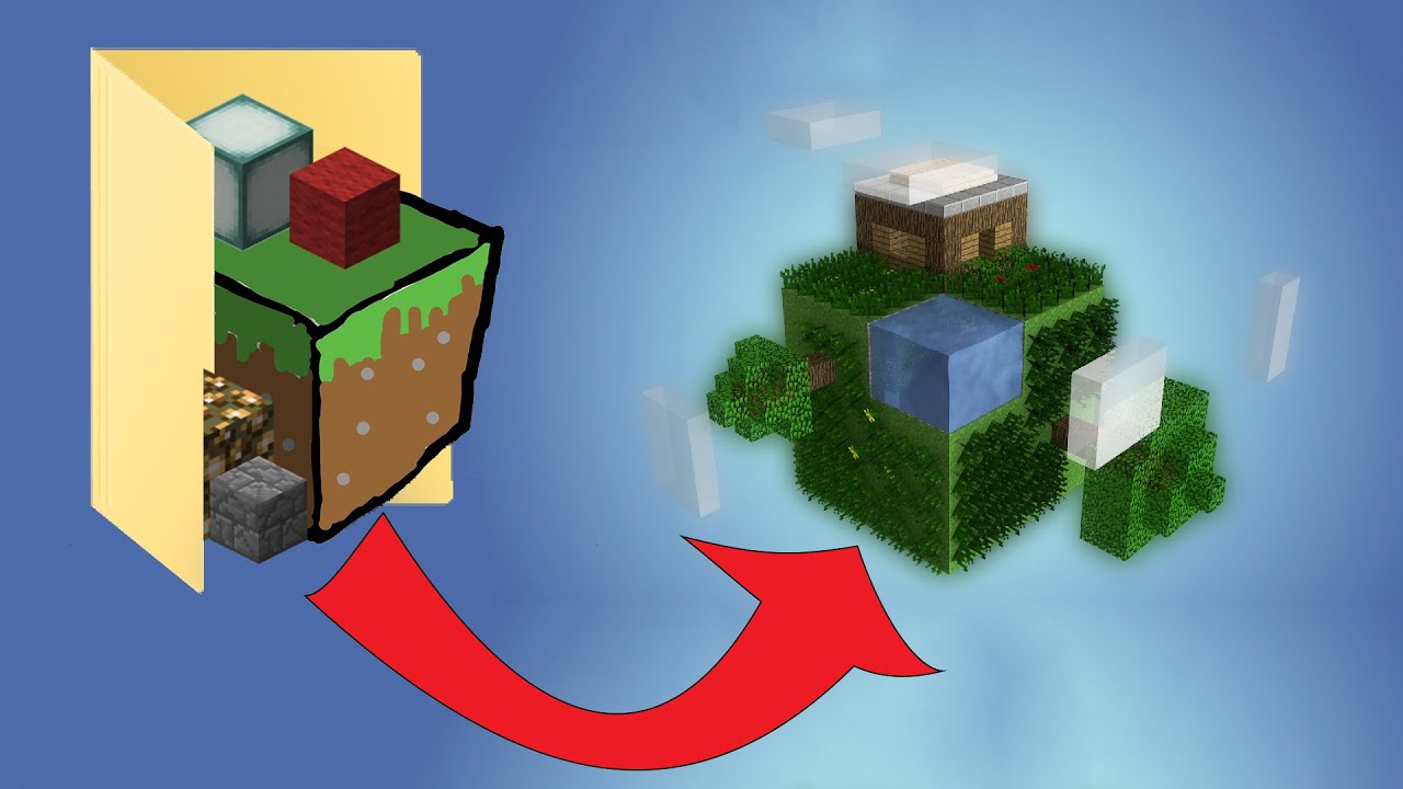 Comment intégrer votre resource pack à votre map - Tuto Minecraft - YouTube