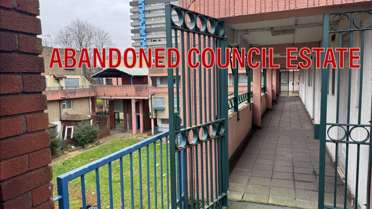 ABANDONED COUNCIL ESTATE LIVE EXPLORE… #abandoned - YouTube