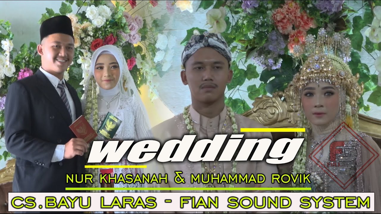 LIVE PERNIKAHAN NUR KHASANAH & MUHAMMAD ROVIK - KALIGENTONG KENDALSARI ...