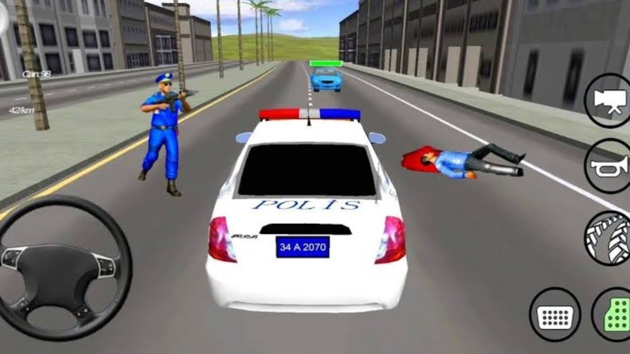 Police Car Wash Service Gas Station - Best Android Gameplay - YouTube