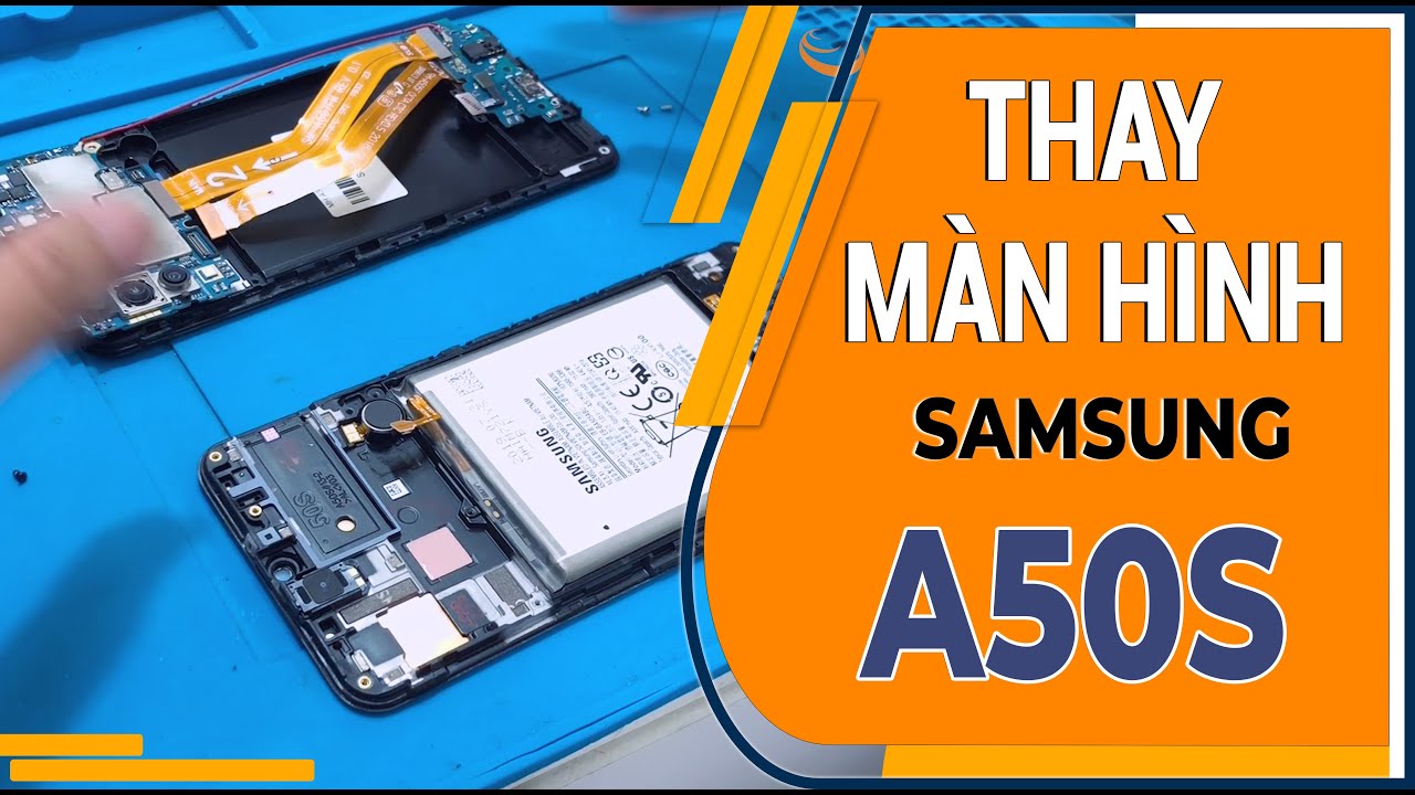 Thay màn hình Samsung A50S - Replace screen Samsung A50s - YouTube