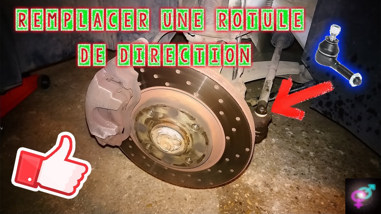 COMMENT CHANGER LES ROTULES DE DIRECTION SUR UNE VOITURE (TUTO ...