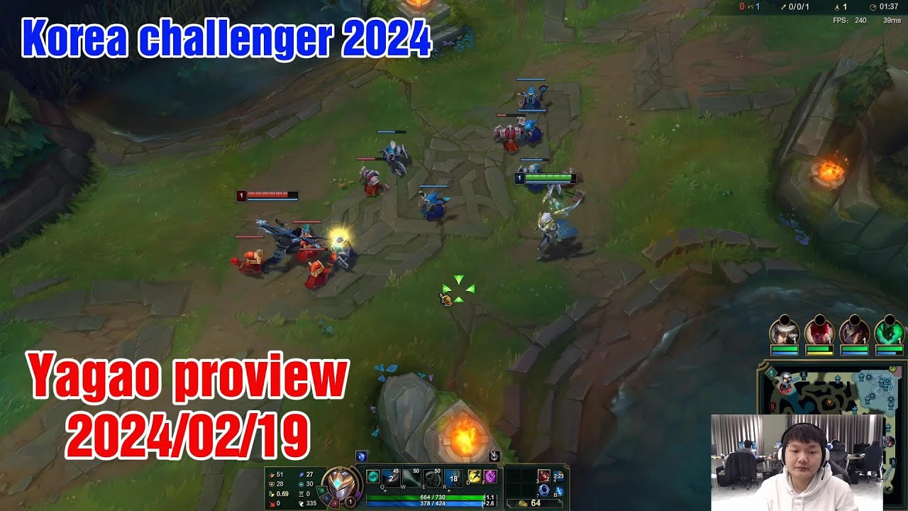 Yagao proview 2024/02/19 karma tristana graves Korea challenger | Yagao第一视角 - YouTube