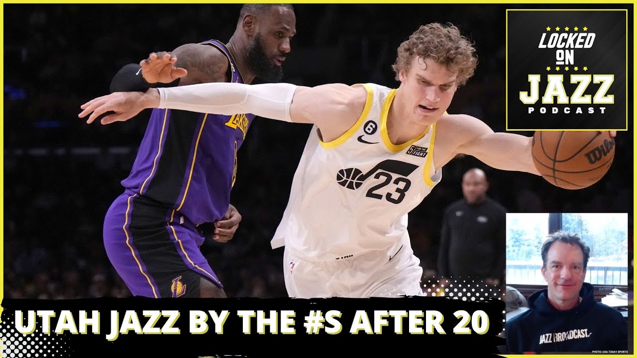 Utah Jazz by the numbers after 20 games of an NBA Season - YouTube