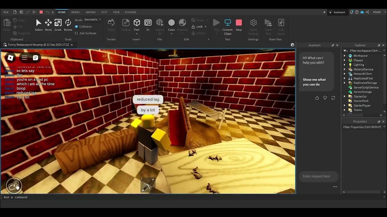 Funny Restaurant Devlog 4 Explaining Performance Mode Youtube