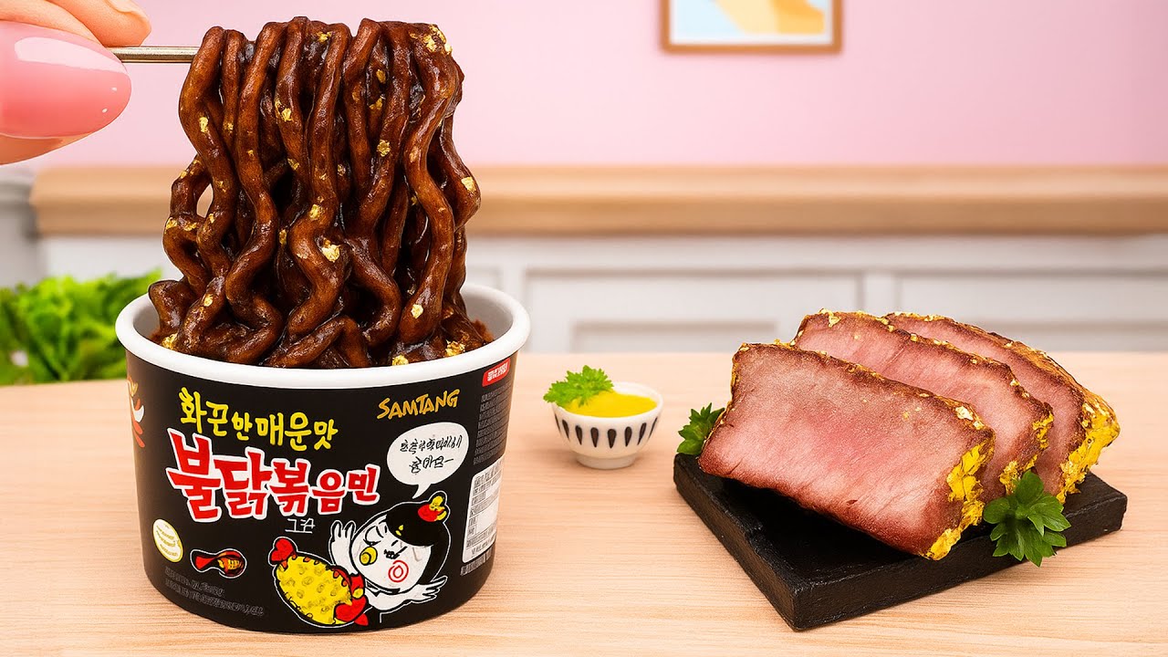 Perry the Platypus Eats Luxurious Yellow Beef Noodles with Delicious ...