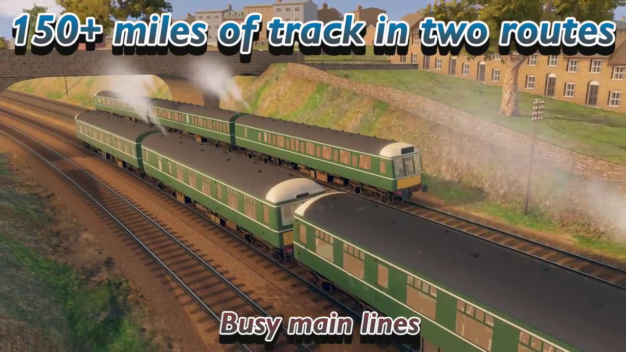 Diesel Railcar Simulator v1.2 trailer - YouTube