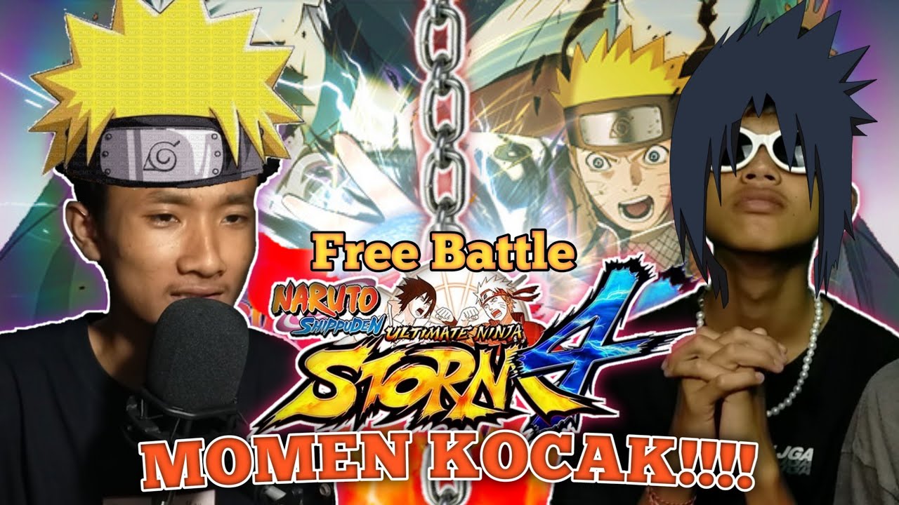 MOMEN KOCAK BERADU TAHTA DIGAME NARUTO SHIPPUDEN ULTIMATE NINJA STORM 4 ...
