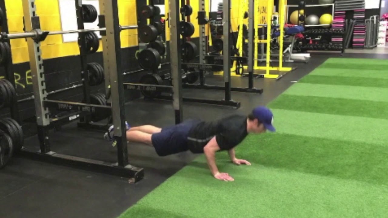 TRX Atomic Push-up Ladder - YouTube