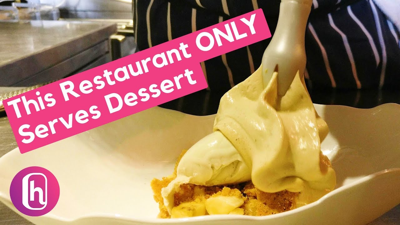 This Restaurant ONLY Serves Dessert | Things To Do in London - YouTube