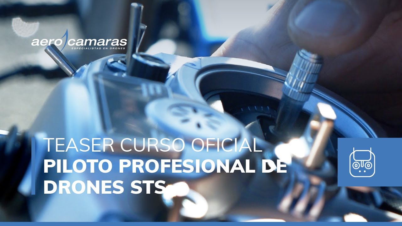TEASER - Curso oficial piloto profesional de drones STS - YouTube