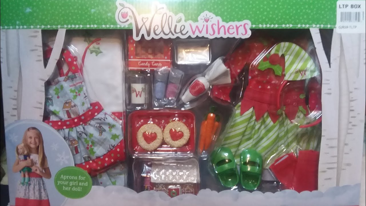 Happy Dollidays Day 8 - Opening American Girl Welliewishers Holiday ...
