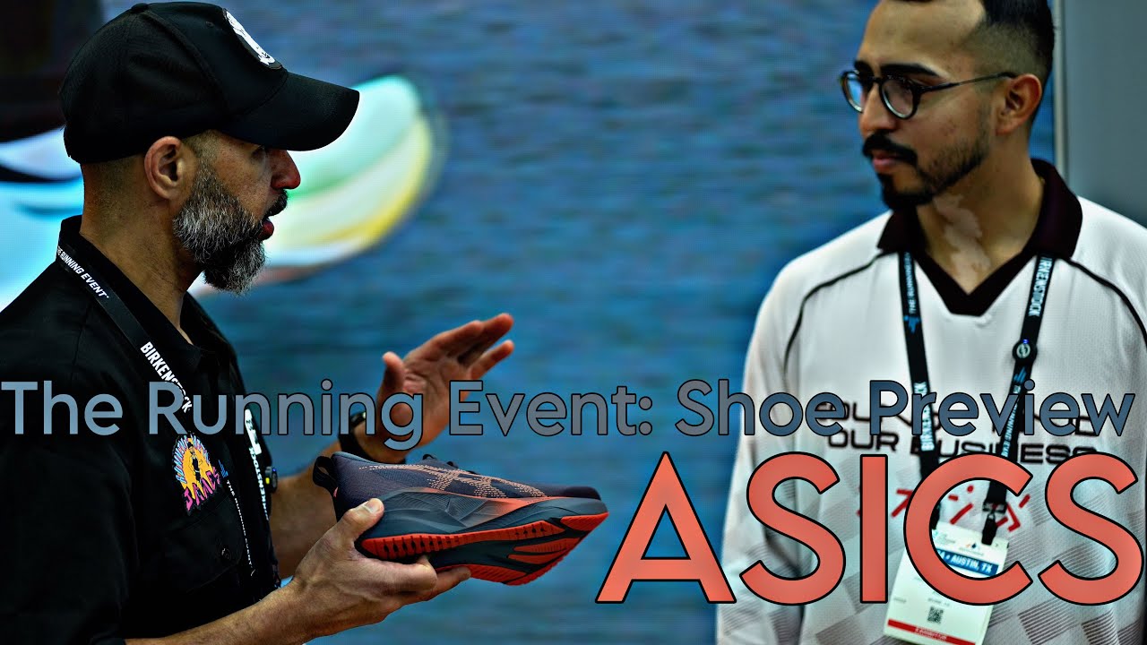 The Running Event: Asics Shoe Preview - YouTube