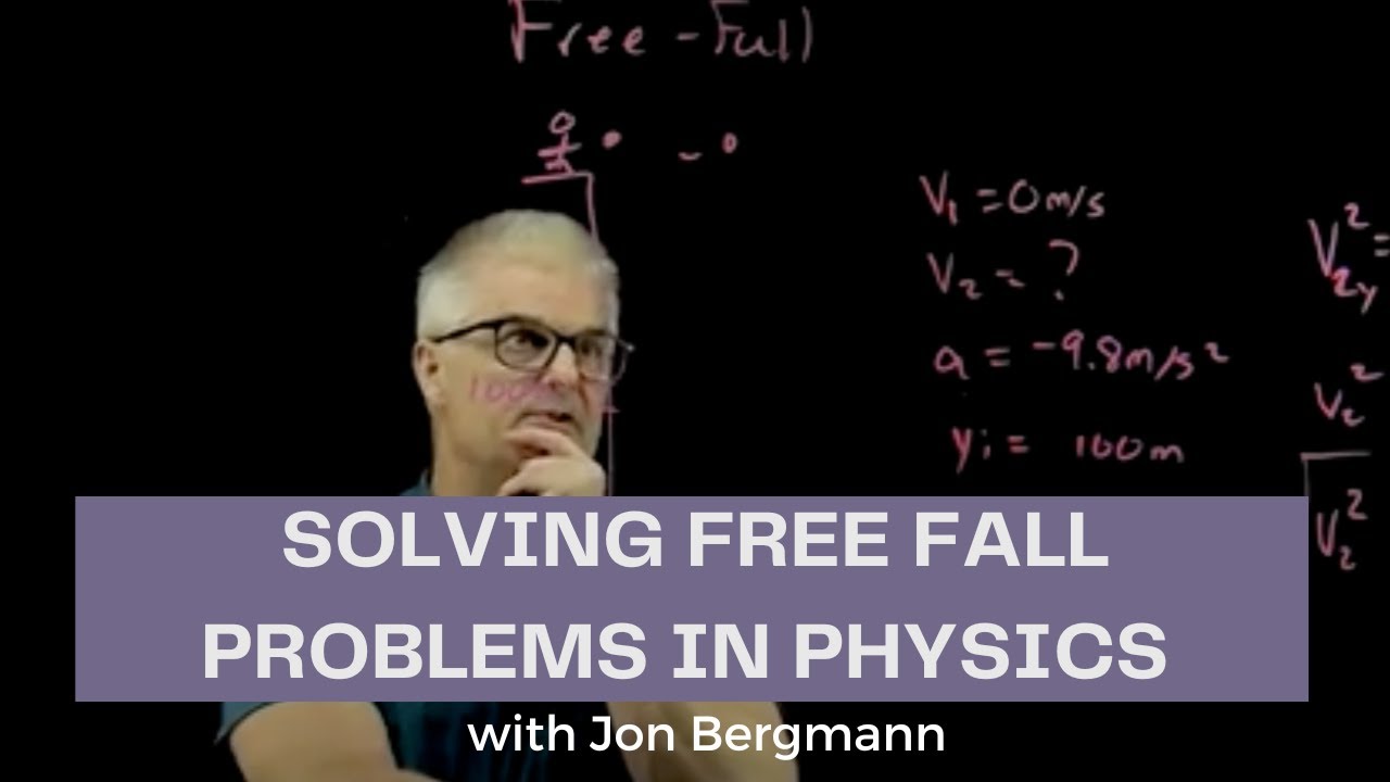 Solving Physics Free Fall Problems - YouTube