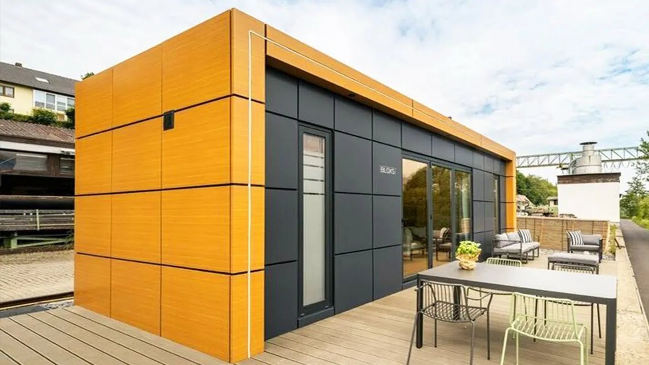 Durably Smart Blox Living 30 Modular Tiny House for Sale - YouTube