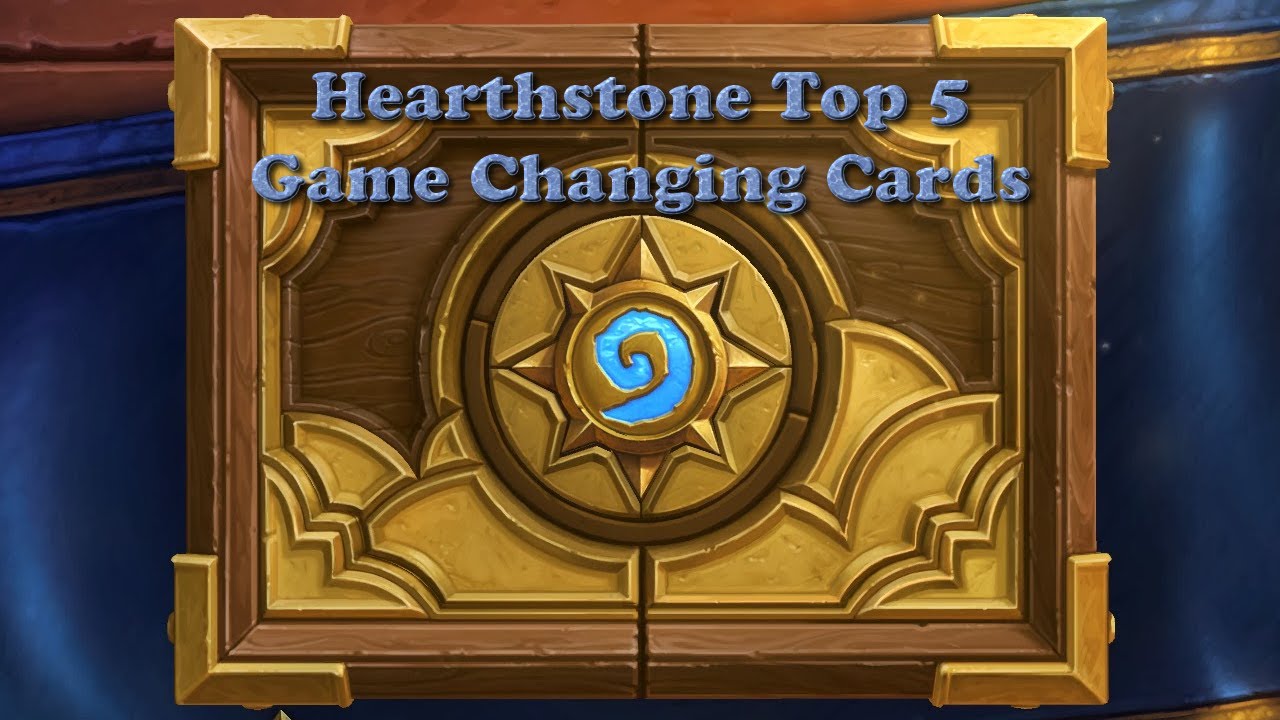 Hearthstone - Top 5 Most Game Changing Neutral Cards - YouTube