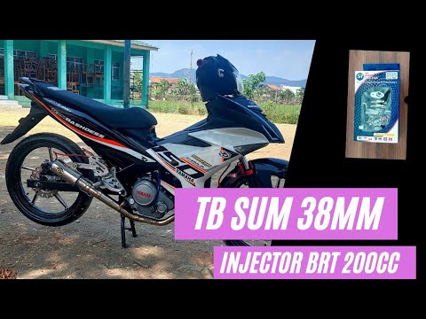 UNBOXING TB SUM 38MM OVAL INJECTOR BRT 200CC - YouTube