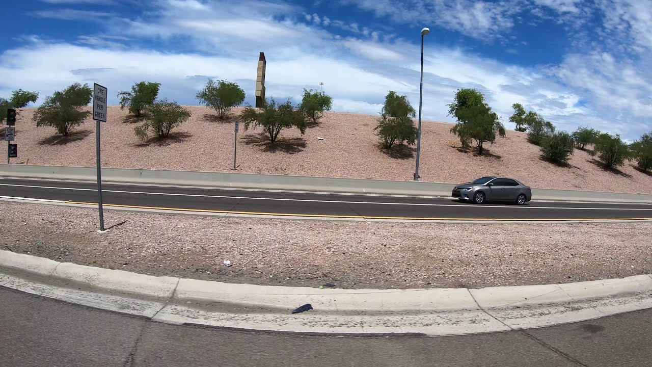 US-60, Superstition Freeway from a Disabled Lincoln MKZ to Chevrolet ...