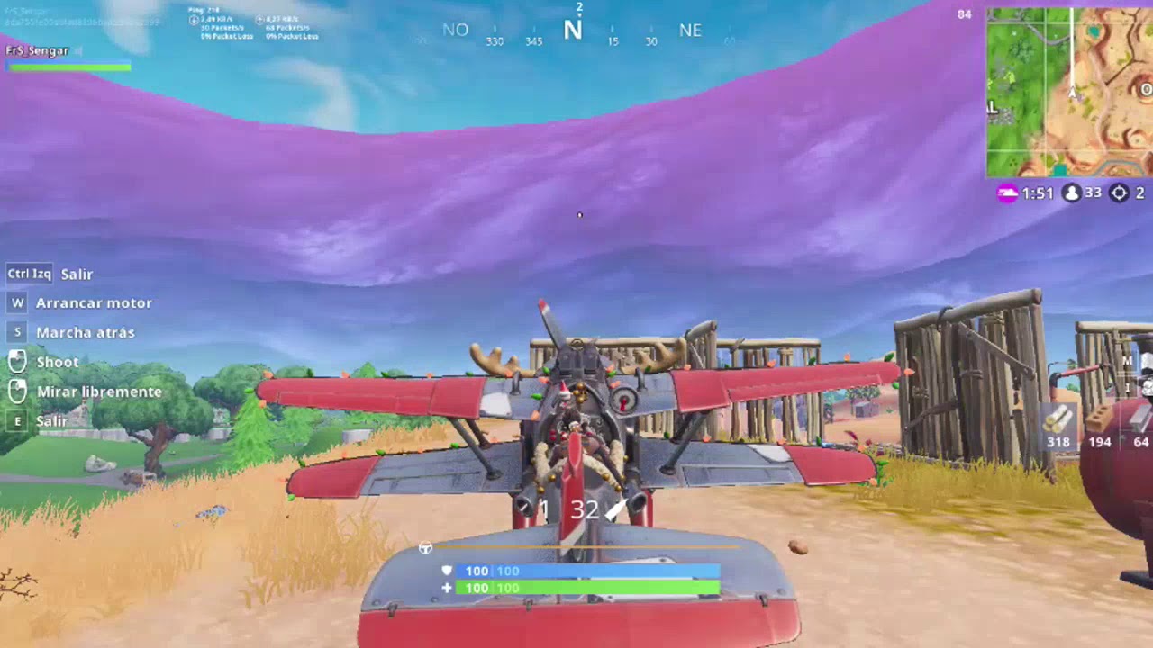 Intentando Ganar con 200 de PING en Fortnite - YouTube