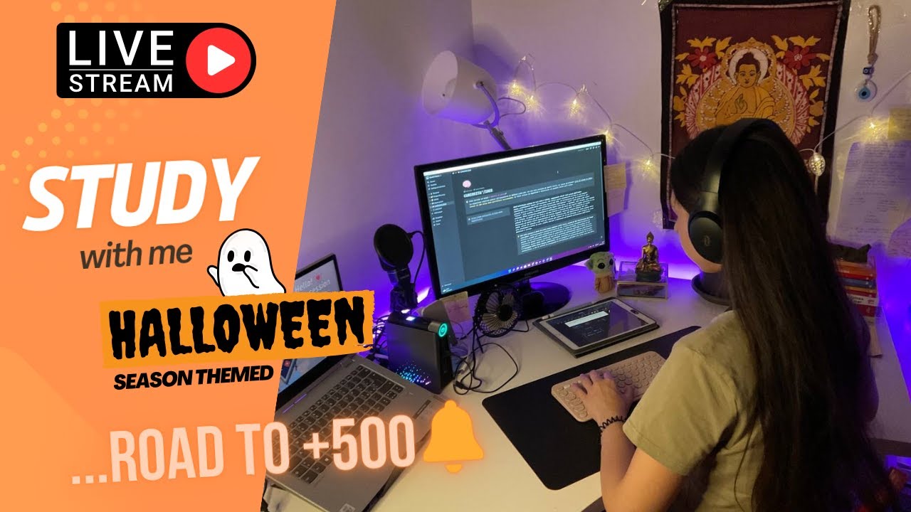 LIVE study session- 5 h - 📚 (50/10🍅) - YouTube