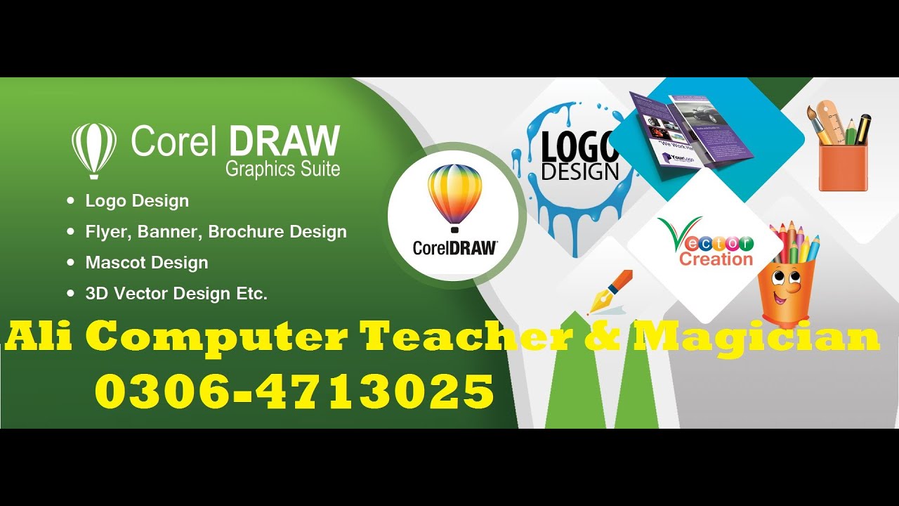 Graphics Designing CorelDraw Tutorial Class 20 Web Graphics, Suitable ...