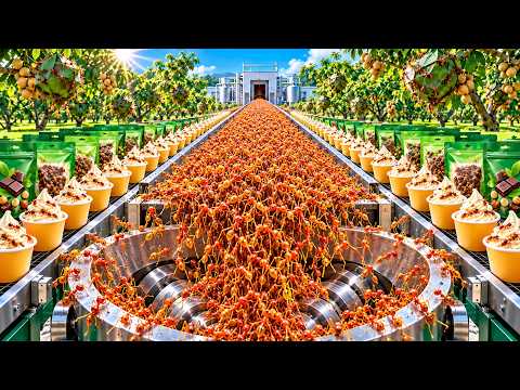 How Billions of Edible Ants Become Ice Cream, Chocolate & Crispy Snacks | Full Factory Process