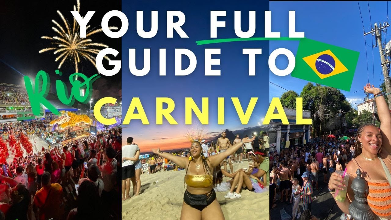 The ULTIMATE guide to Rio Carnival as an American first timer! - YouTube