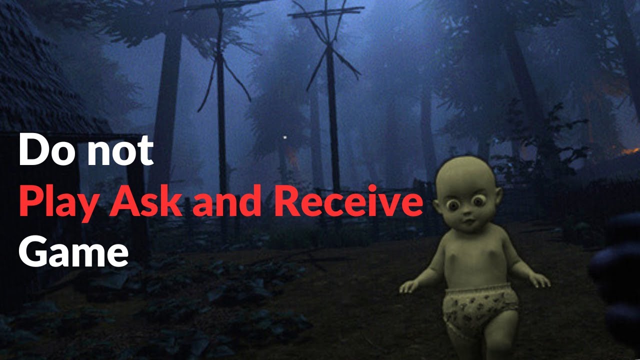 Do not Play Ask and Receive Game. |horror game - YouTube