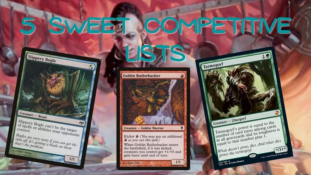 5 Sweet Competitive Lists | MTG Modern - YouTube