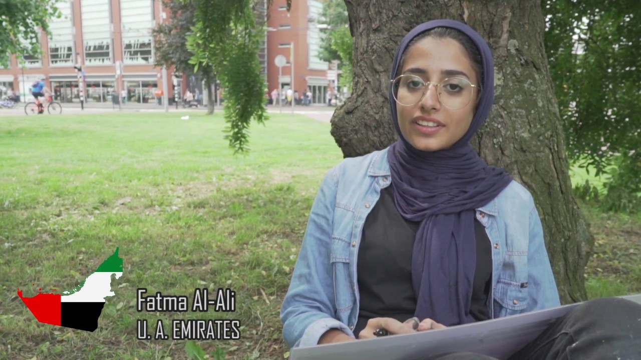 Fatma Al-Ali - Interview World Street Painting Festival 2017 - YouTube