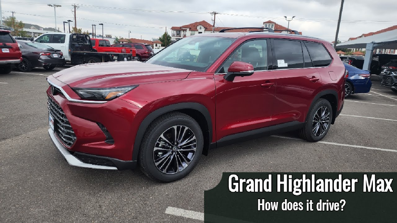 Quick drive in the Hybrid Max Grand Highlander - YouTube