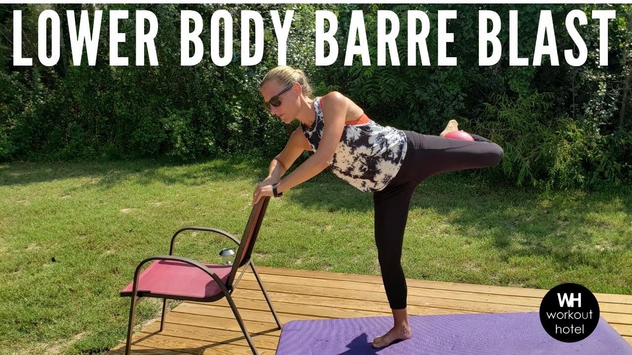 LOWER BODY BARRE BLAST - YouTube