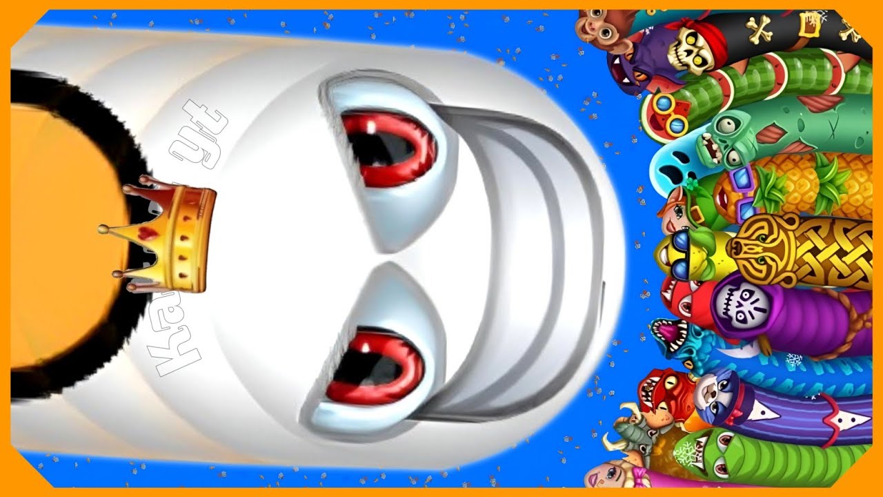 Cacing Putih Yang Rakus Menjadi Peringkat 1 Dunia / WORMS ZONE BEST ...