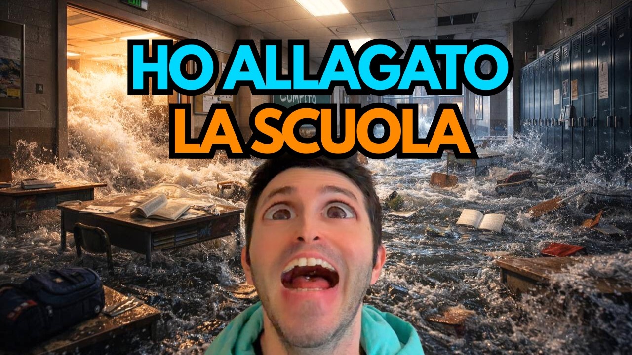 Quando a 15 Anni ho ALLAGATO la SCUOLA | Devo SALTARE IL COMPITO IN ...