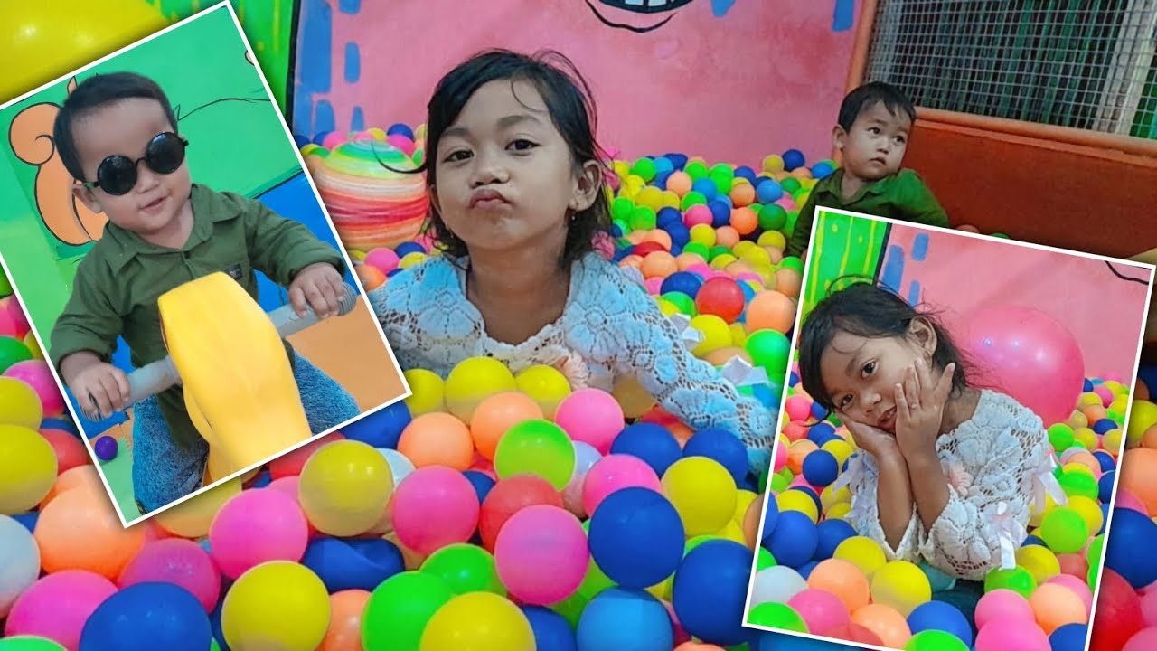Bermain di Bale Bermain Anak Kreatif, ada Mandi bola dan banyak pilihan ...