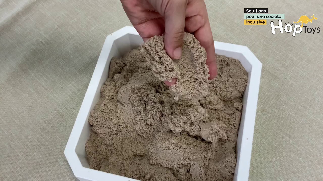 [Sable sensoriel] Le sable kinetic - YouTube