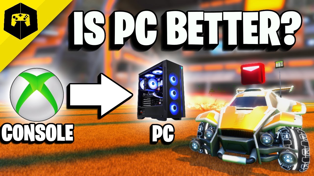 Rocket League on Console VS PC | Rocket League - YouTube