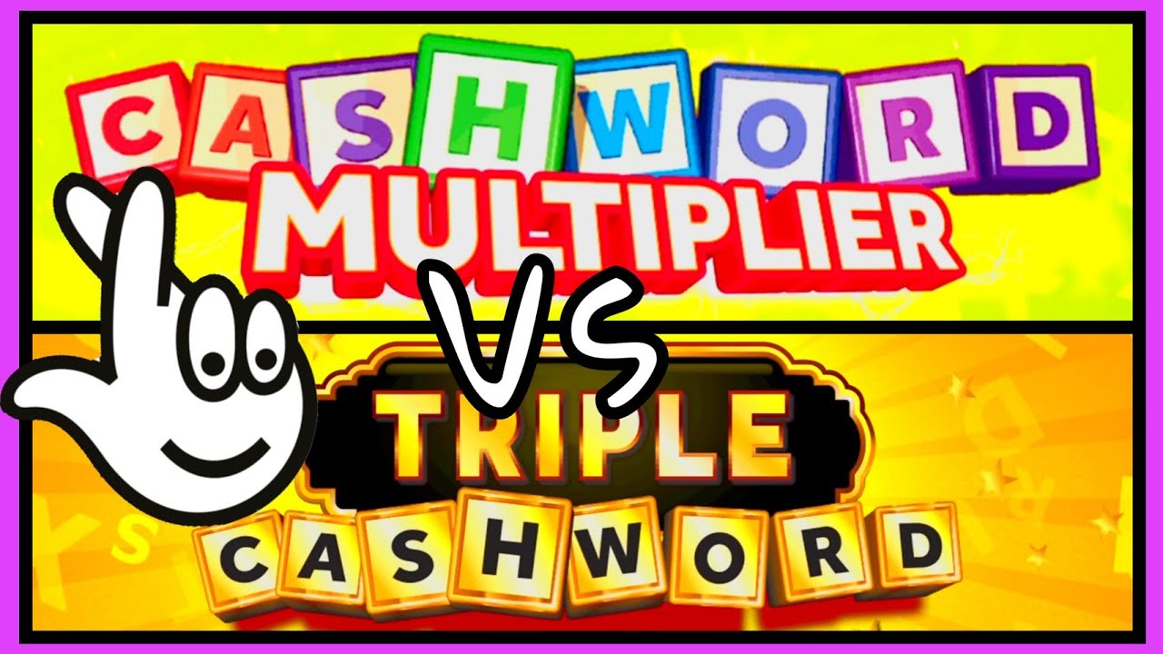 Cashword multiplier vs triple cashword yellow! Online Scratch Cards ...