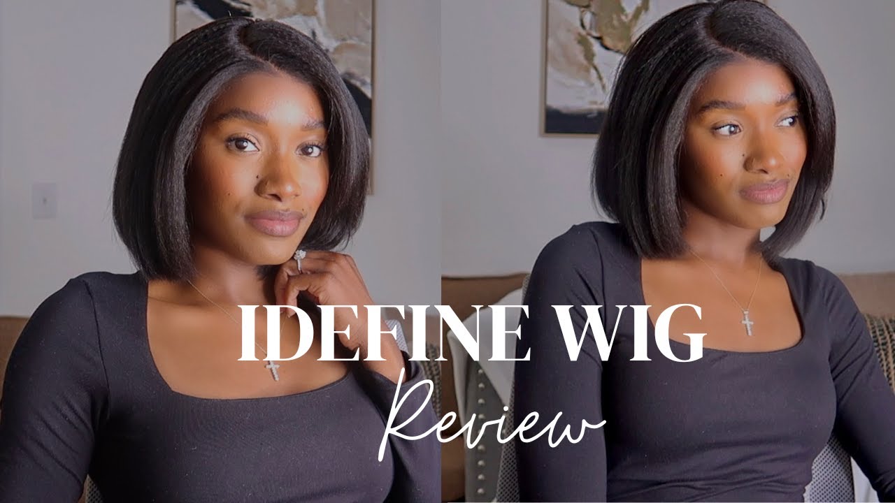 iDefine Wig Review & Install | PROS & CONS | LIGHT YAKI STRAIGHT BOB ...