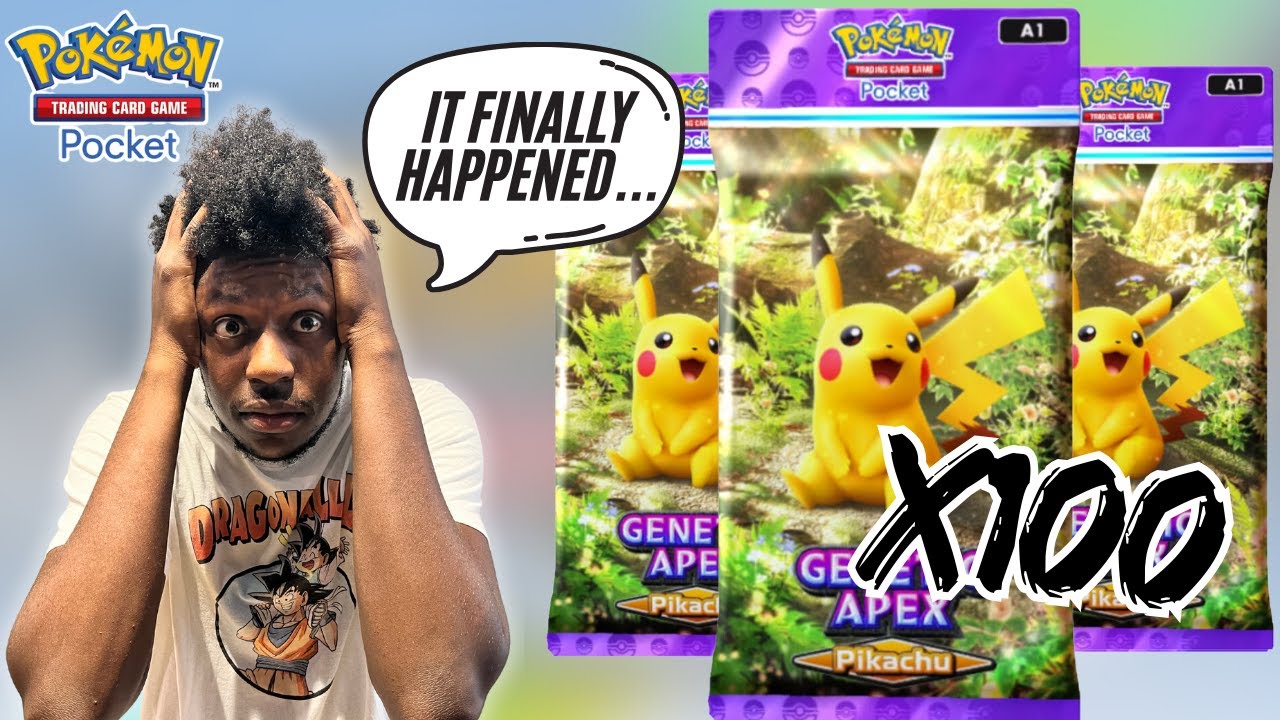 I Ripped 100 Pikachu Packs on Stream and This Finally Happened... - YouTube
