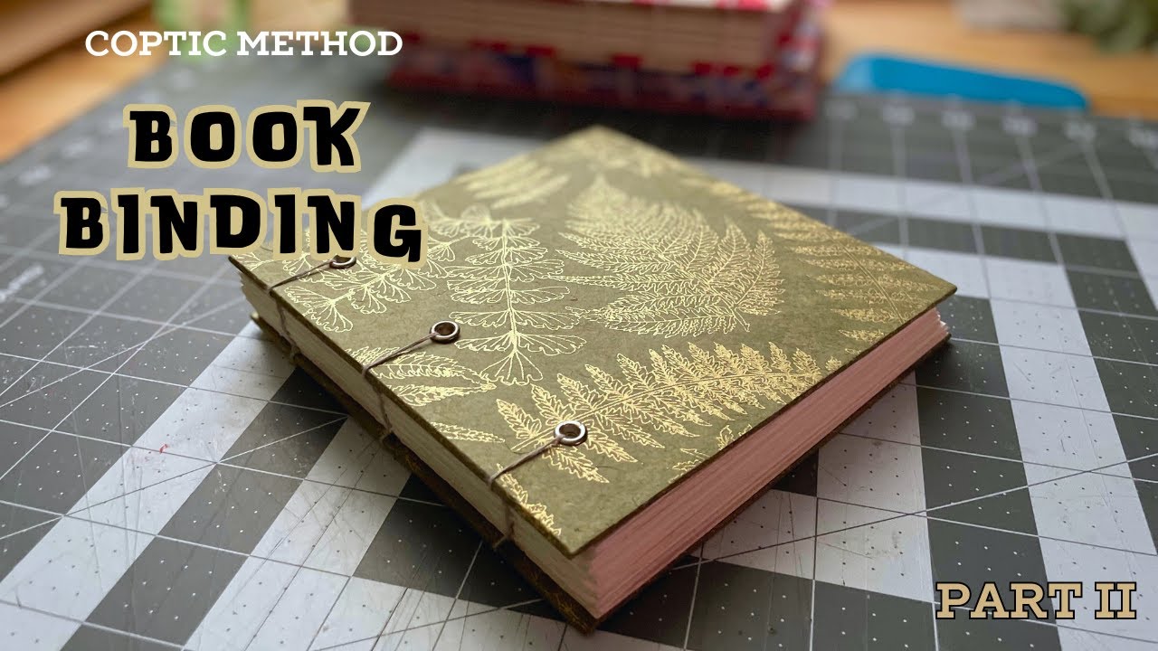 I Built a DIY Coptic Stitch Sketchbook in 1 Hour! Part II - YouTube
