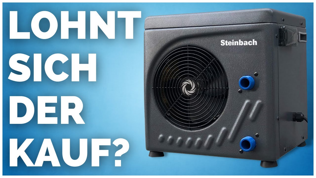 Steinbach Wärmepumpe Mini - Poolheizung im Test [KURZ & KOMPAKT ...
