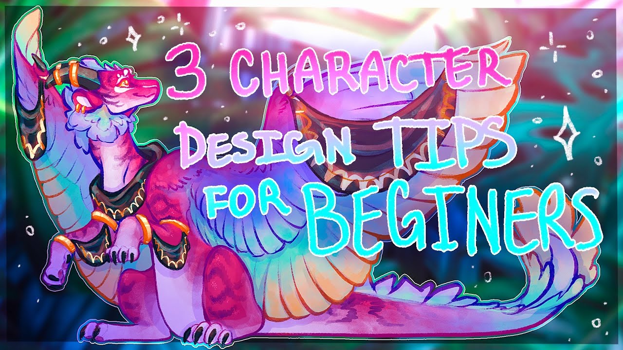 3 Character Design Tips for Beginners || Speed-paint and Rambling - YouTube