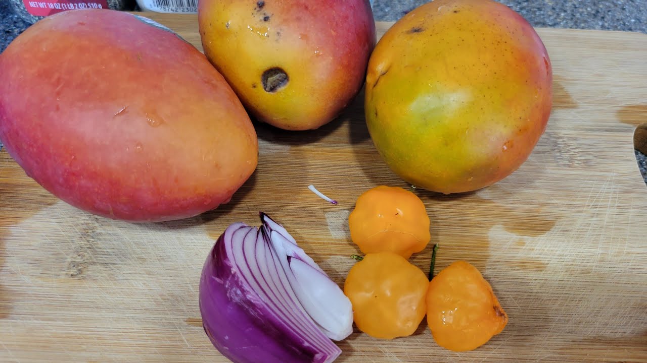 Chuletas en salsa de mango🥭🌶 habanero super facil y bien jugosas - YouTube