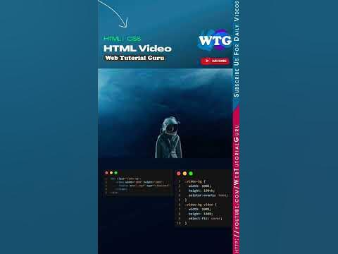 html5 video in background #shorts #html #css #html5 #css3 #csstricks #learnhtml #learncss # ...