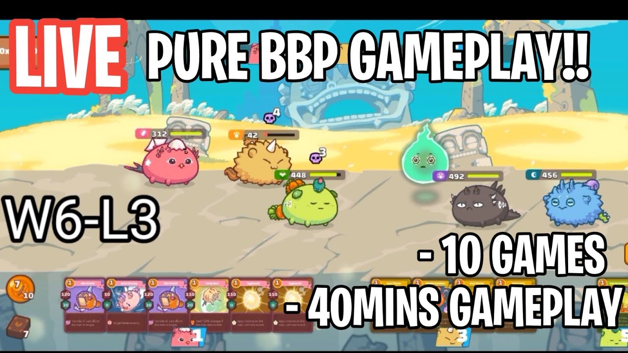 LIVE GAMEPLAY! PURE BBP (BIRD BEAST PLANT) 1.4K MMR - AXIE INFINITY ...